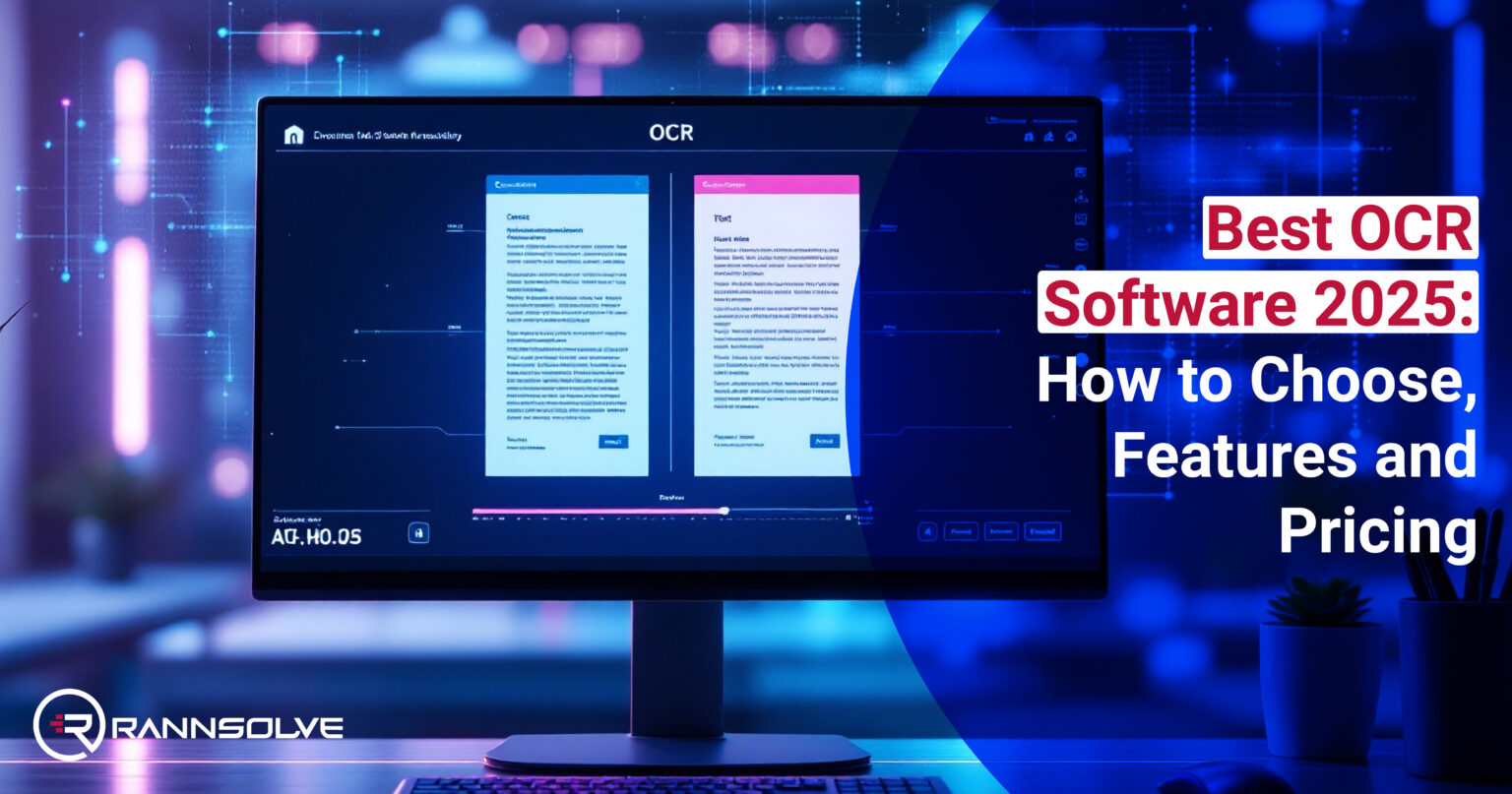 Best OCR Software 2025: How to Choose, Features and Pricing - Rannsolve